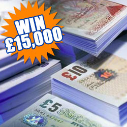 Win £15,000 Free Cash | Gratisfaction UK