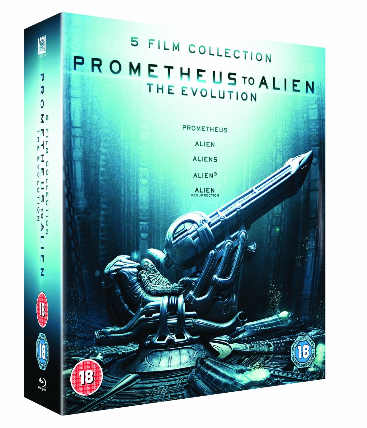 Prometheus To Alien The Evolution Blu-Ray Box Set £15.99 Delivered At ...