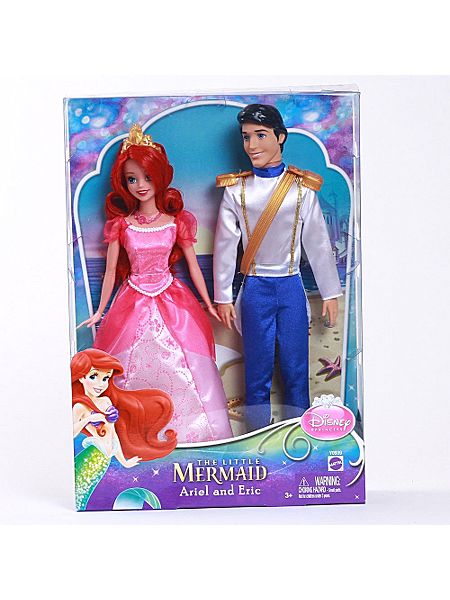 The Little Mermaid Ariel & Eric Dolls Pack WAS £24.99 THEN £9.99 NOW £8 ...