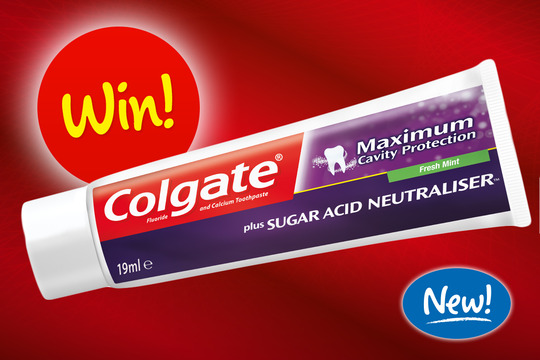FREE Colgate Maximum Cavity Protection Toothpaste (Win 1 Of 1000 ...