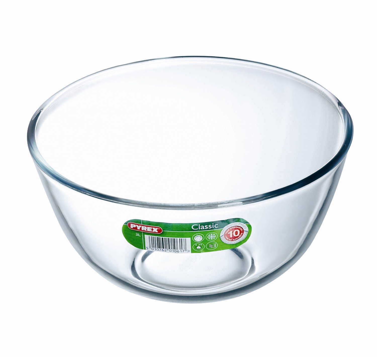 BARGAIN 3 Litre Pyrex Glass Bowl £3.34 ADD ON ITEM (Choose from ‘Other ...