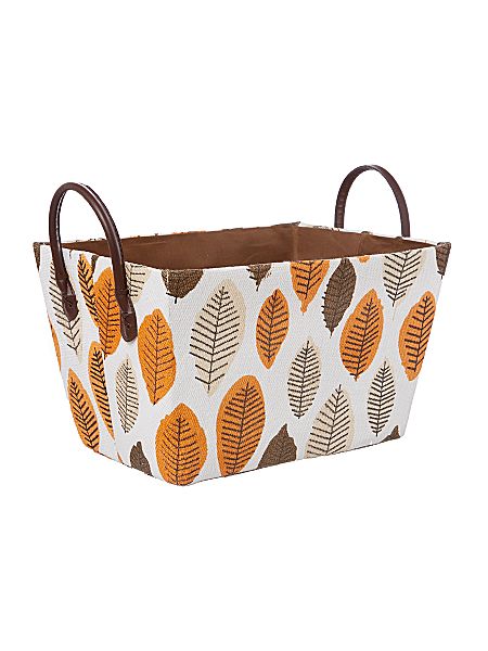 BARGAIN Linea Leaf Design Basket was £12 NOW £3.60 at House of Fraser ...