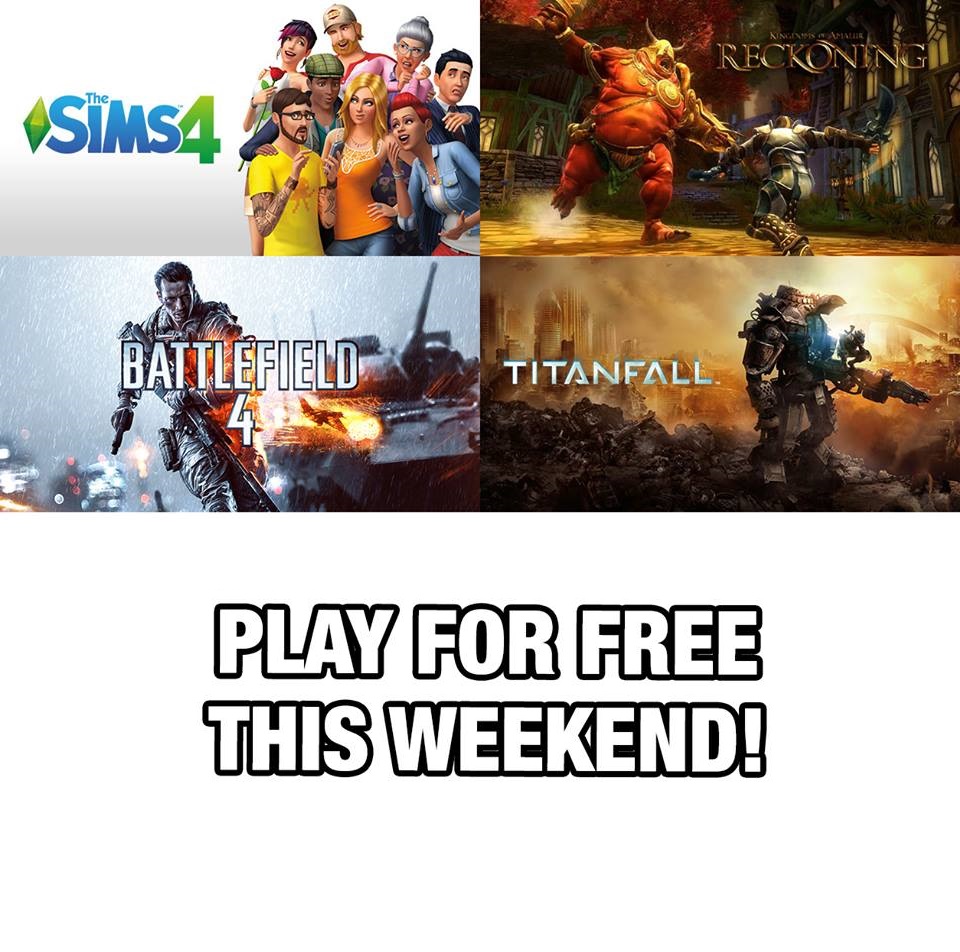FREE Origin Game Time Weekend | Gratisfaction UK