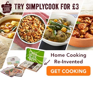 FREE Simply Cook Box (£3 Postage) | Gratisfaction UK