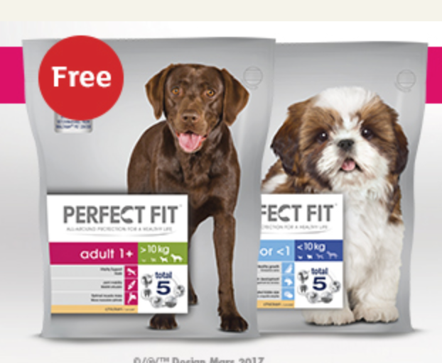 FREE Perfect Fit Dog Food | Gratisfaction UK