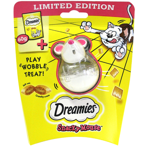 FREE Dreamies Snacky Mouse Toy | Gratisfaction UK