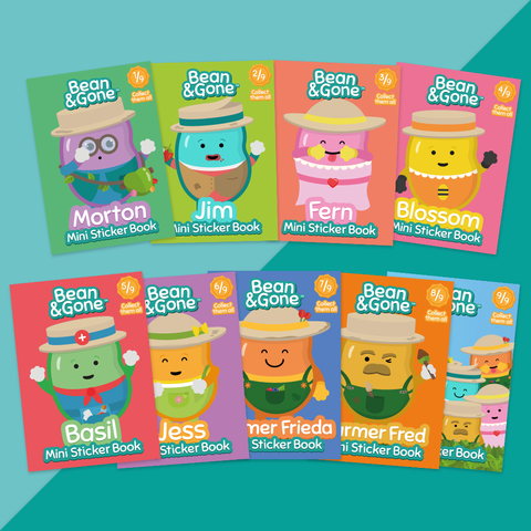 FREE Bean And Gone Sticker Book | Gratisfaction UK