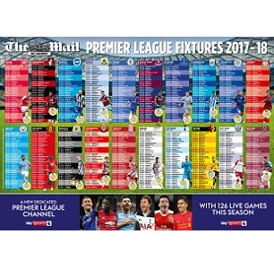 FREE Premier League Wallchart | Gratisfaction UK