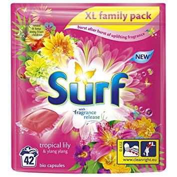 FREE Surf Tropical Lily Capsules | Gratisfaction UK