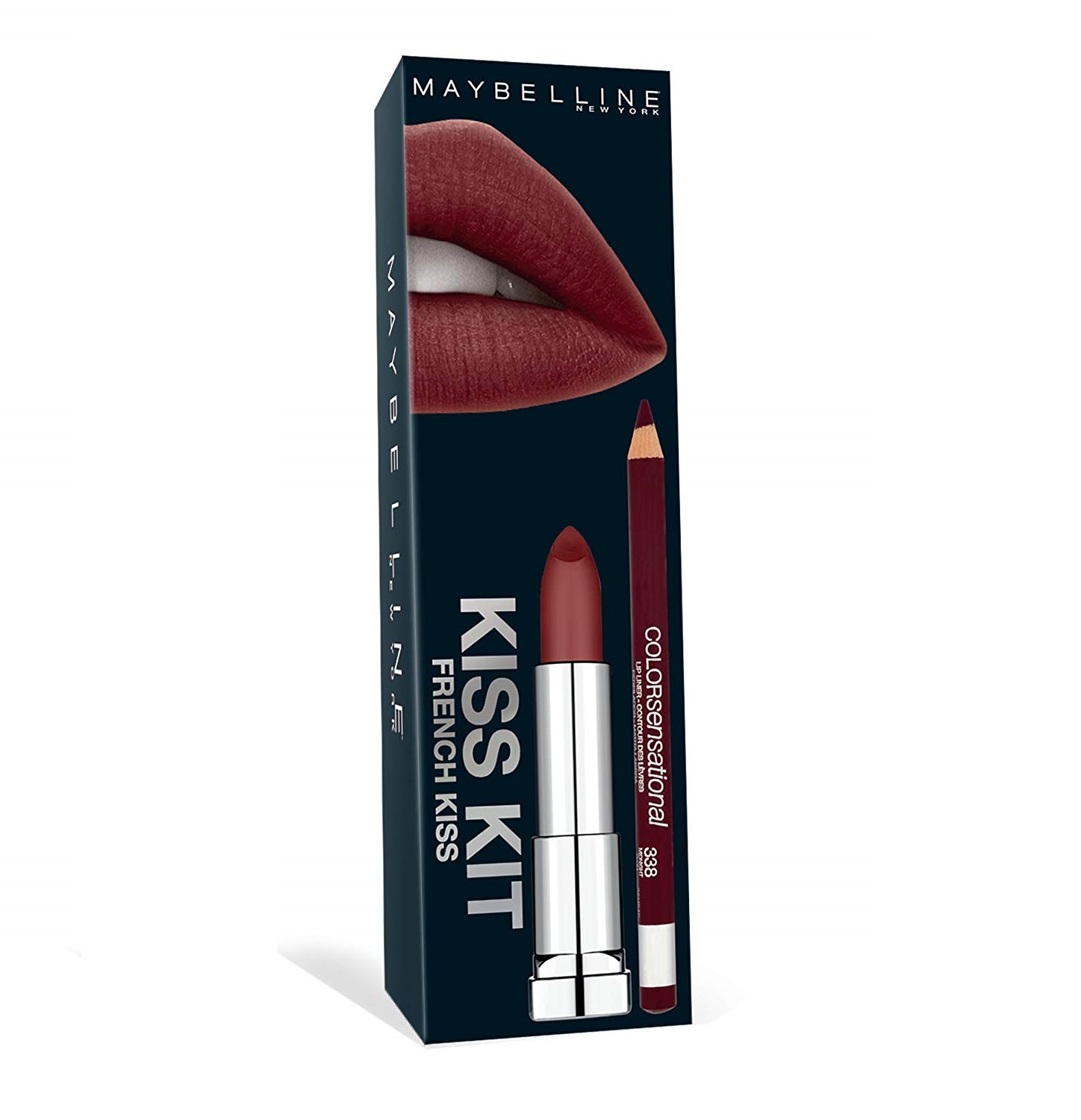 FREE Maybelline French Kiss Lip Kit Gift Set for Her RRP £9.99 NOW £5. ...