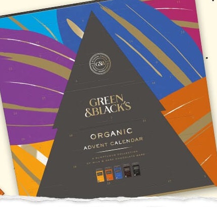 FREE Green & Black Advent Calendars | Gratisfaction UK