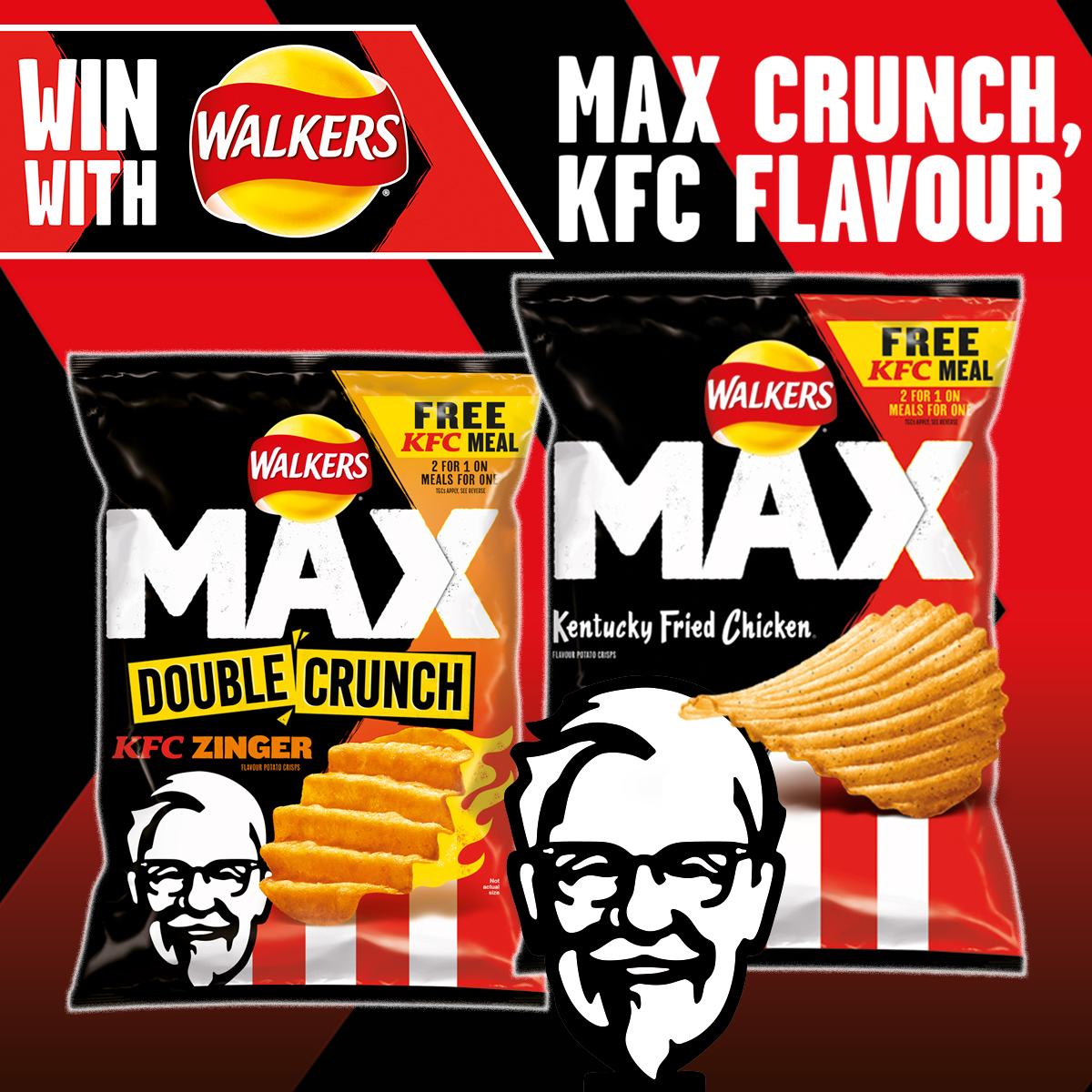 FREE Walkers Max KFC Crisps | Gratisfaction UK