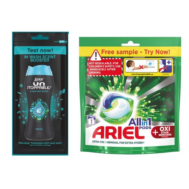 FREE Lenor & Ariel Samples | Gratisfaction UK
